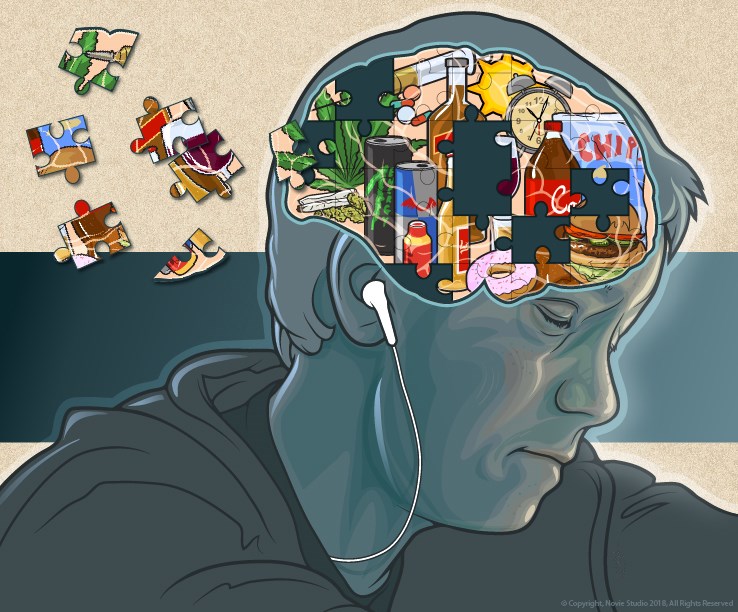 The Teen Brain Illustration by Novie Studio | Medical Illustration ...