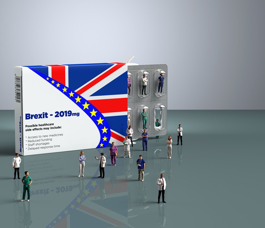 NHS in a pack Illustration by Oliver Burston | Medical Illustration ...