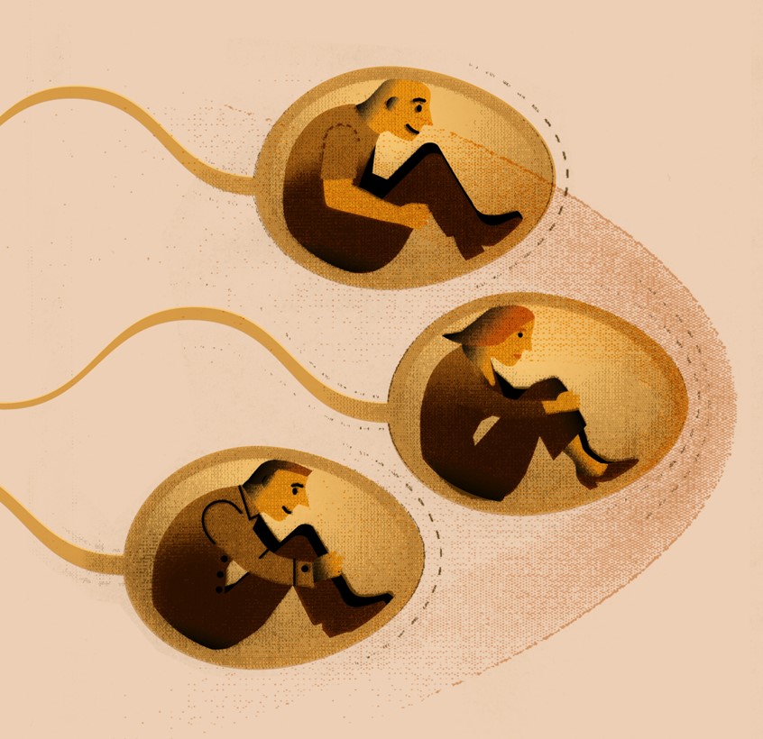 Fertility and sperm Illustration by Andrew Baker | Medical Illustration ...