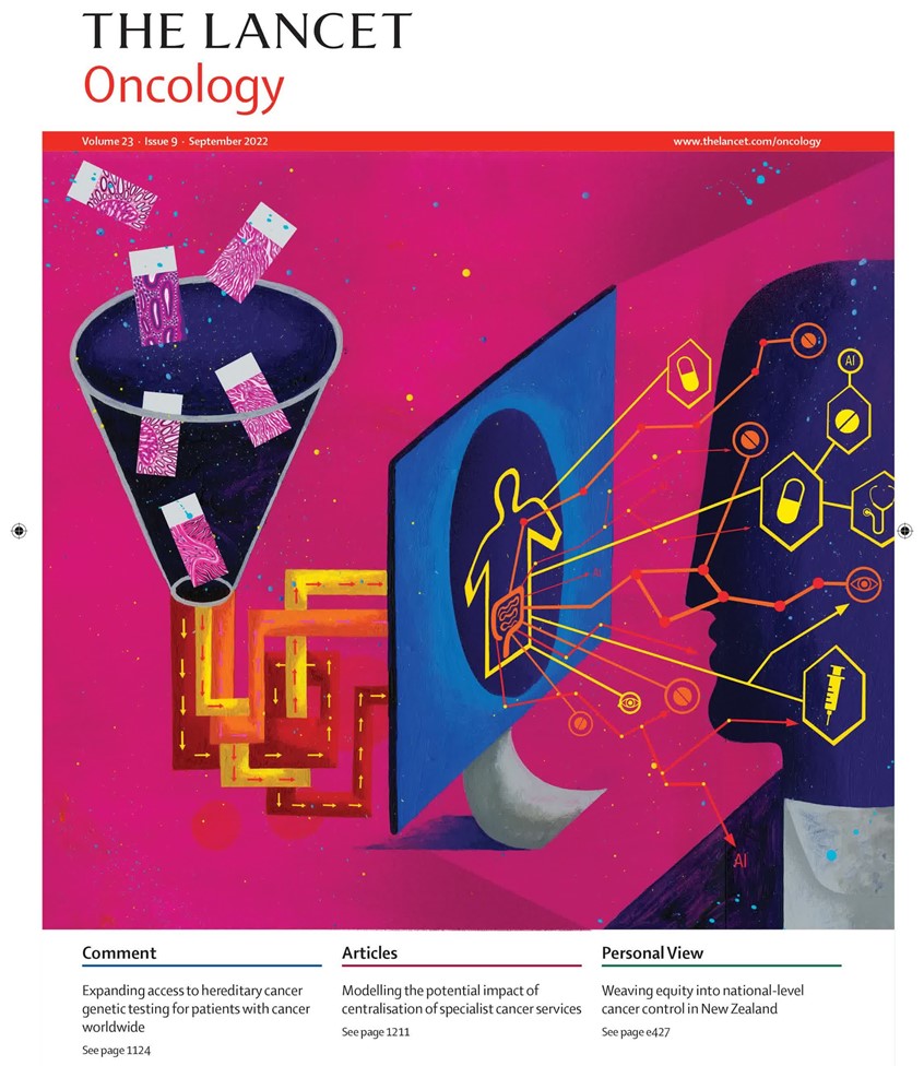 The Lancet Oncology Covers September Illustration by Russell Cobb ...